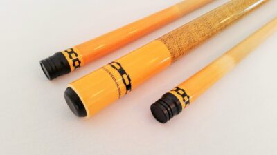 Meucci Original pool cue stick for sale. Rare 2 shaft Meucci. 1975?
