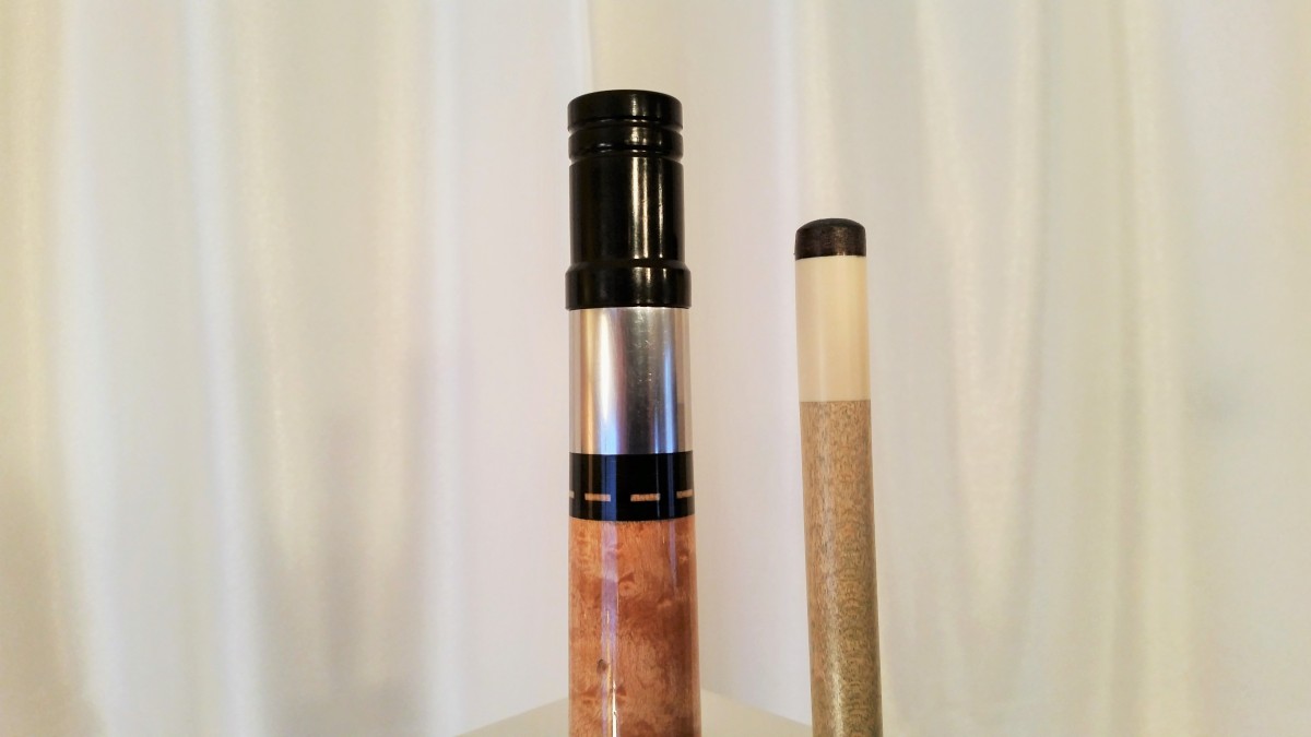 Runde Schon For Sale. A fine collectible custom billiard cue for sale.