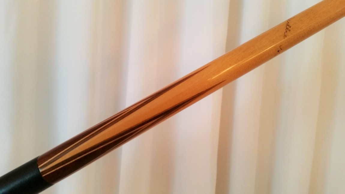 Brunswick Willie Hoppe Professional Cue for sale. Like New & Pristine.