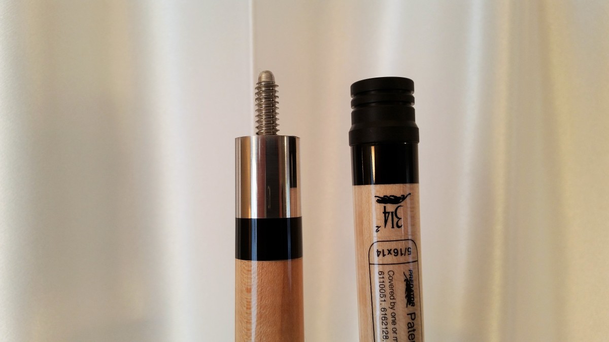 Predator Pool Cue made by The Falcon Cue Co. with Predator 314-2 Shaft