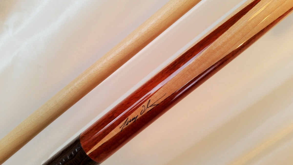 Jerry Olivier Custom Built Pool Cue For sale.