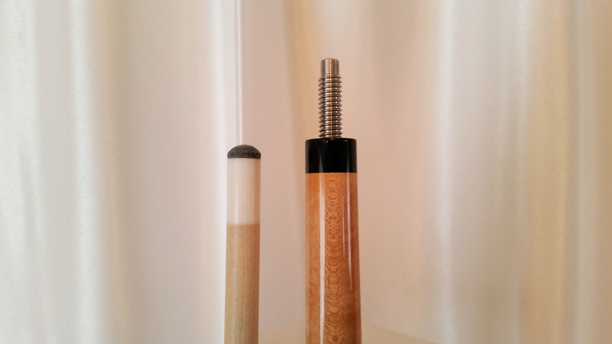 Mike Bender Full Custom Pool Cue For Sale.