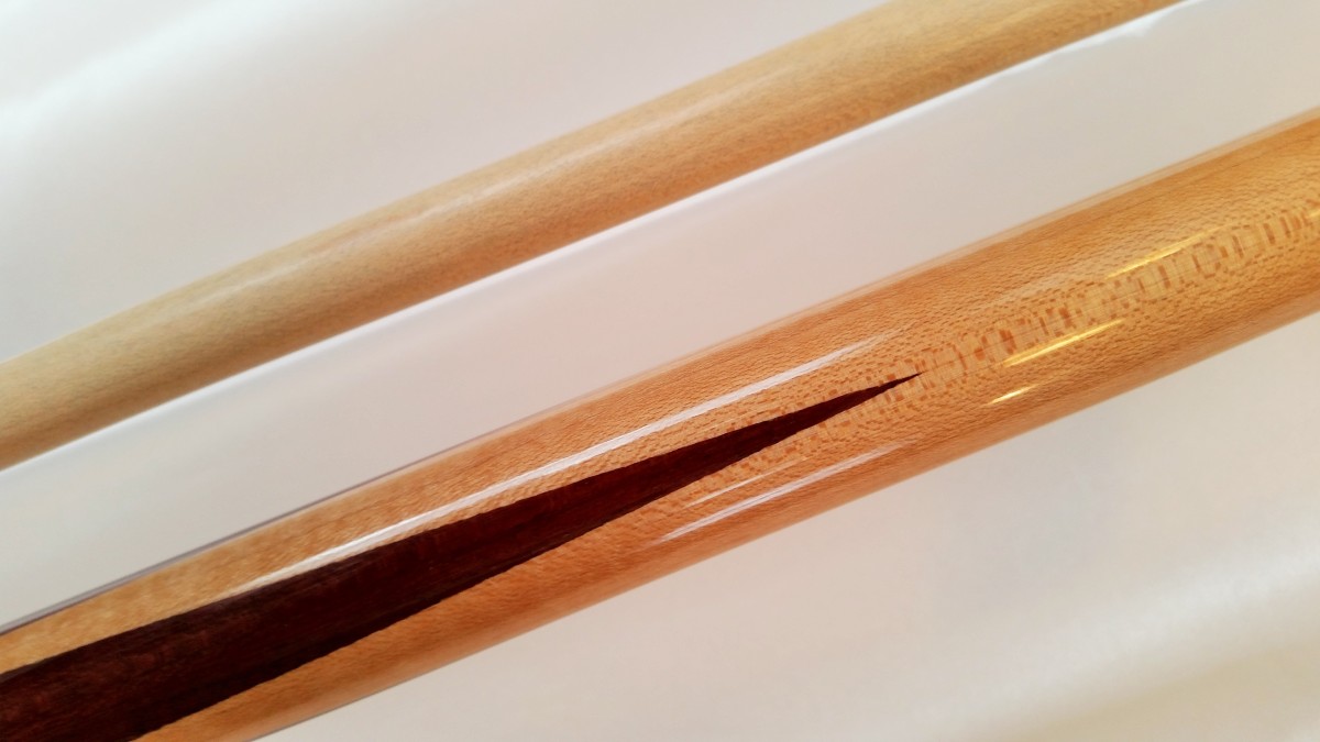 Mike Bender Full Custom Pool Cue For Sale.