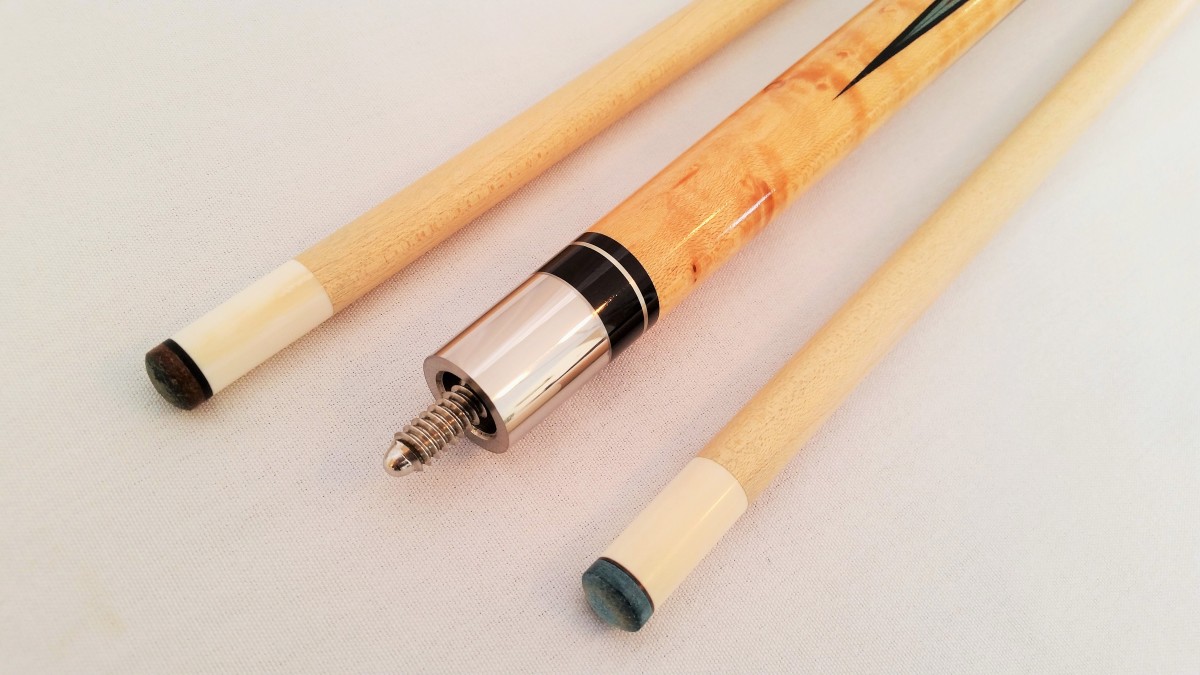 Richard Black Custom "Bushka" Pool Cue For Sale