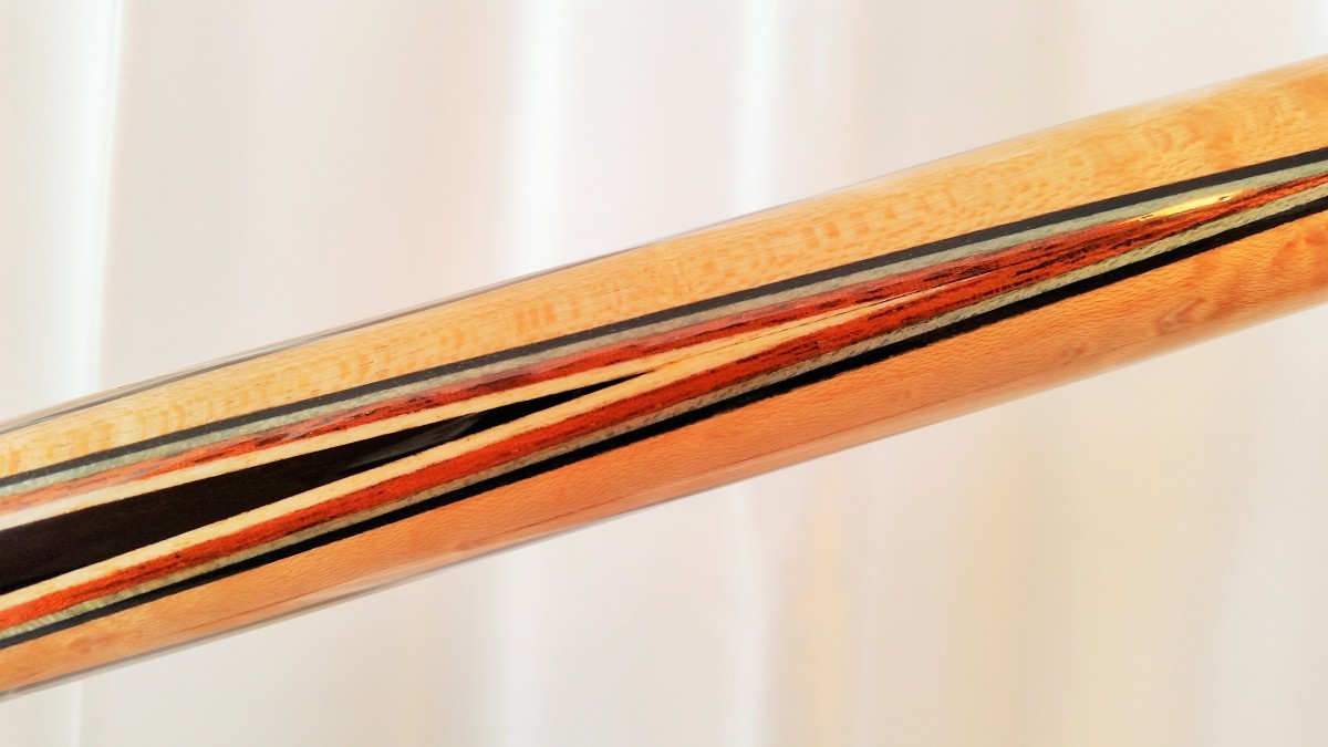 Richard Black Custom "Bushka" Pool Cue For Sale