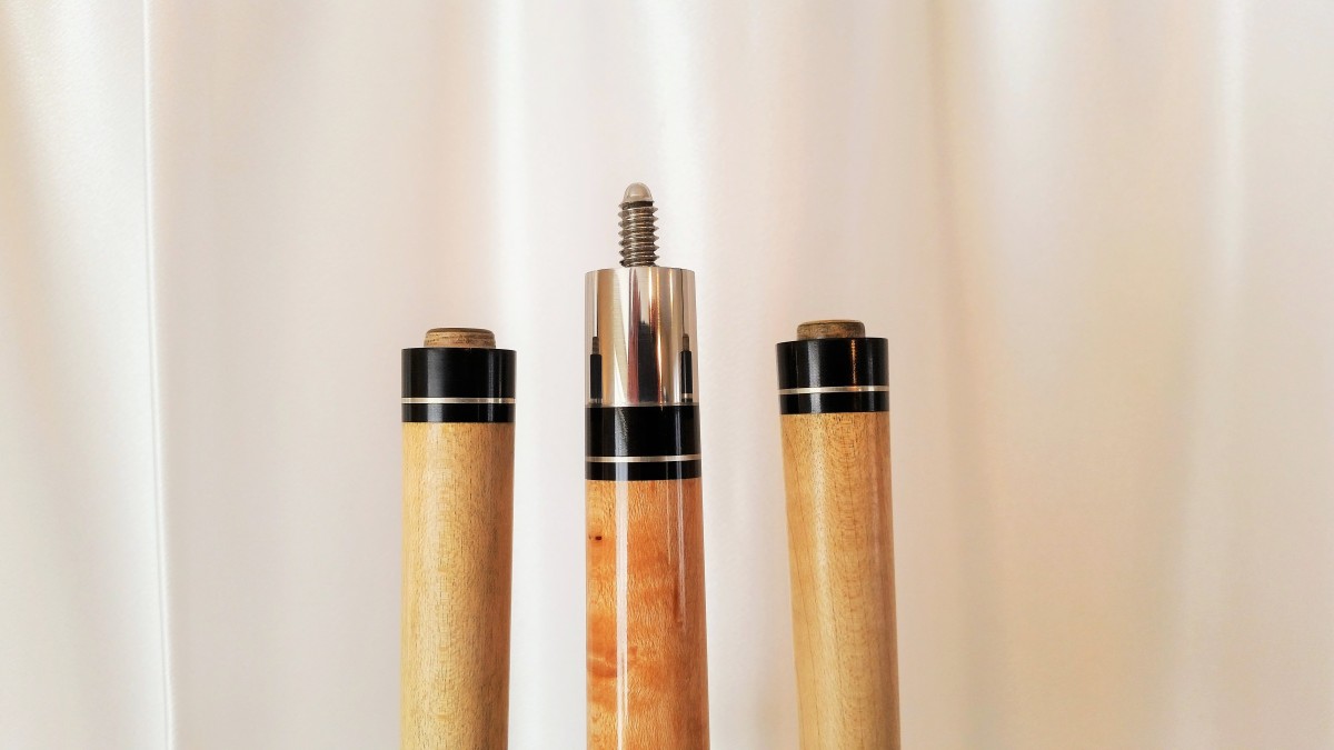 Richard Black Custom "Bushka" Pool Cue For Sale