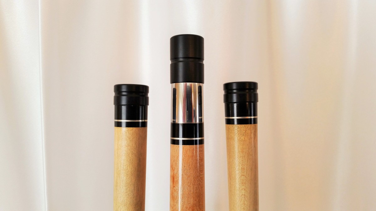 Richard Black Custom "Bushka" Pool Cue For Sale