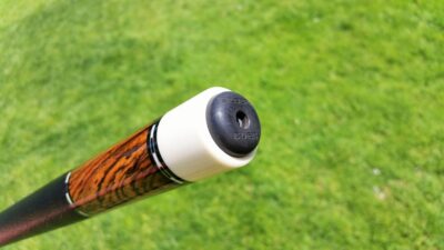 Andy Gilbert Bocote 2 Shaft Full Custom Pool Cue Stick For Sale.