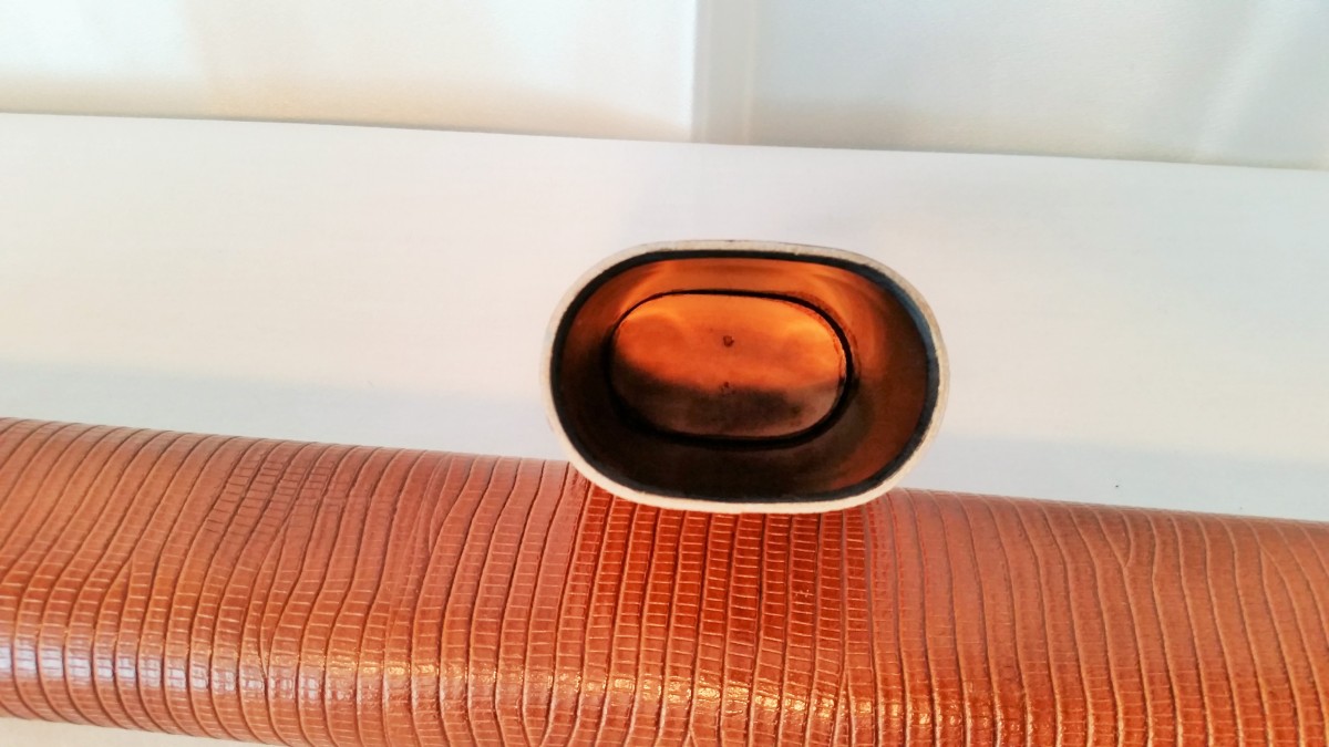 Centennial Pool Cue For Sale 1 X 2 Tan Leather Vintage Mint Condition