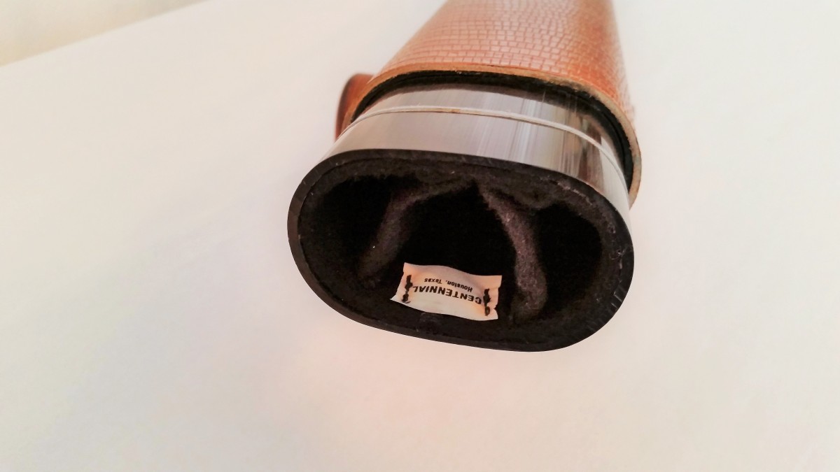 Centennial Pool Cue For Sale 1 X 2 Tan Leather Vintage Mint Condition