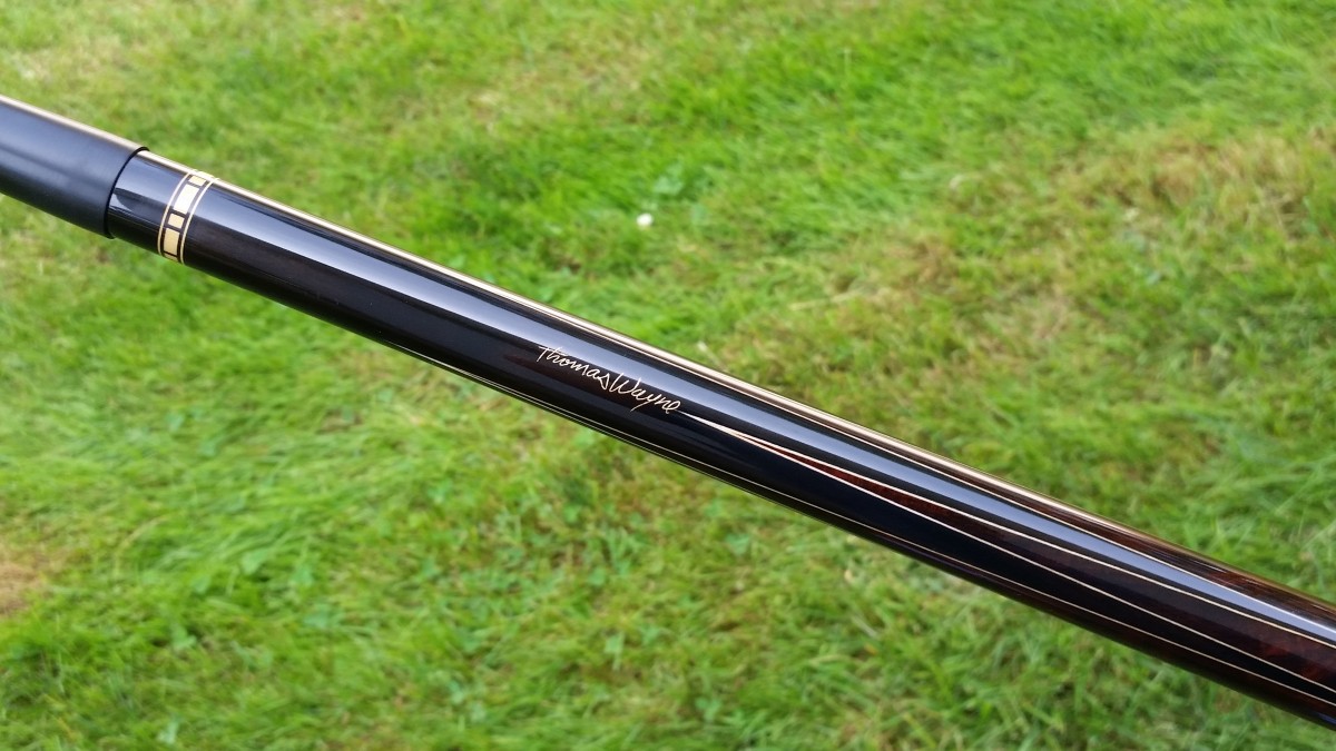 Thomas Wayne Custom Billiard Cue For Sale with Joint Protectors