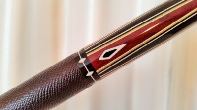 David Kikel Custom Cue / 2 Shafts w' Custom Joint Protectors For Sale