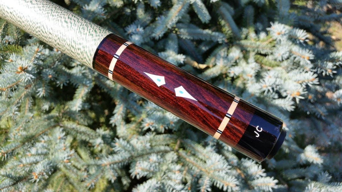 Joe Callaluca 2 Shaft Custom Pool Cue Stick For Sale