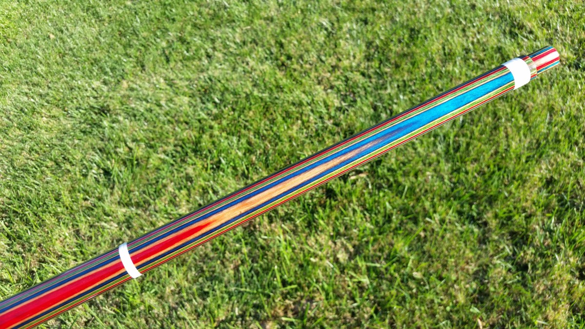 Tony Layne Jump/Break Pool Cue Stick # 29 Spectrum w' Joint Protectors