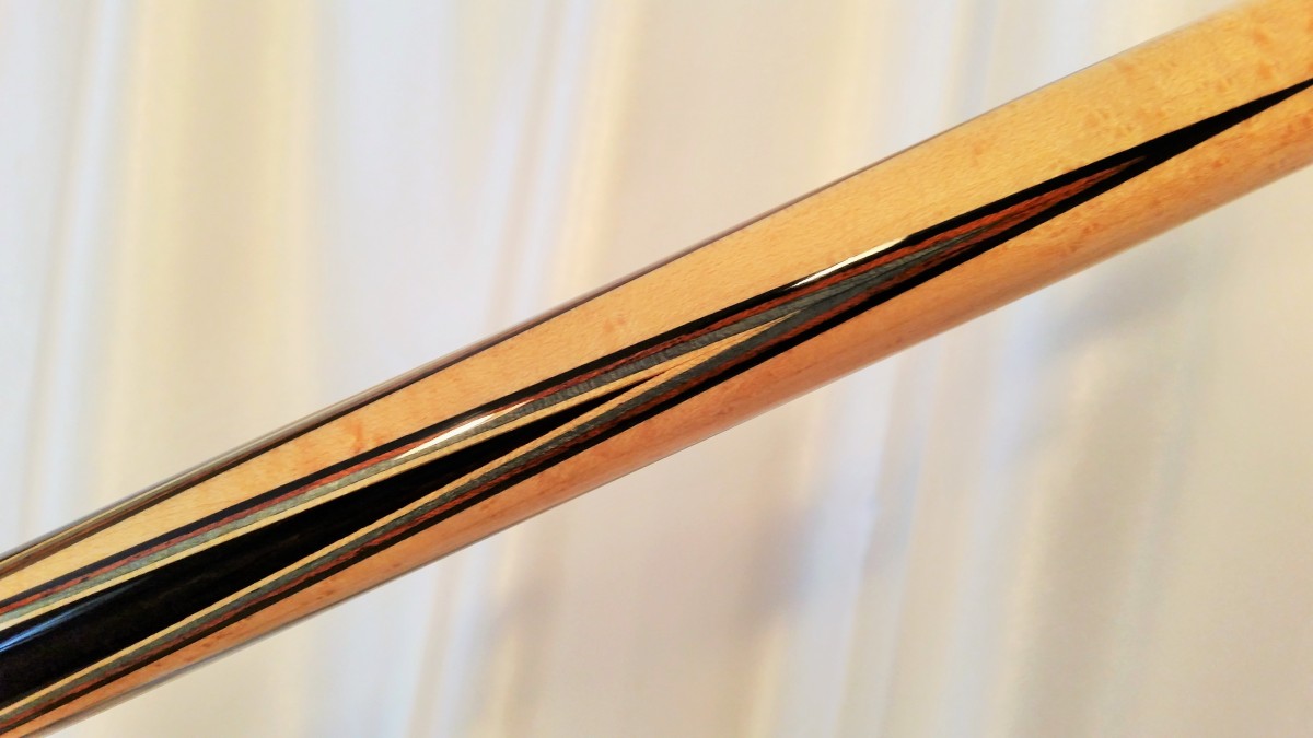 Schon R6 Cue For Sale w' 2 Shafts & Custom Joint Protectors