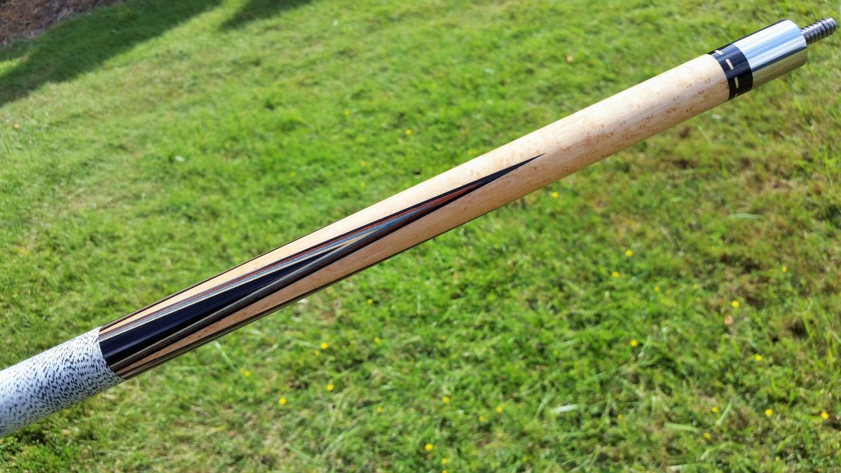 Schon R6 Cue For Sale w' 2 Shafts & Custom Joint Protectors