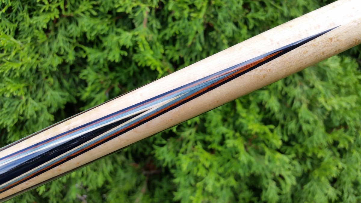 Schon R6 Cue For Sale w' 2 Shafts & Custom Joint Protectors