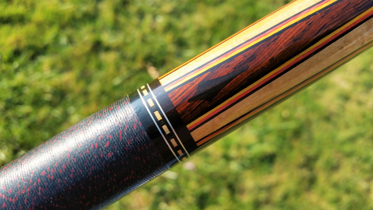 Tim Scruggs Vintage Custom Collectible Pool cue Stick For Sale