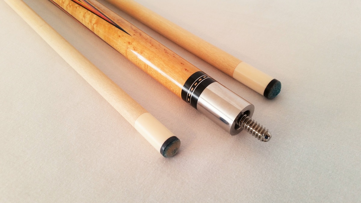 Tim Scruggs Vintage Custom Collectible Pool cue Stick For Sale