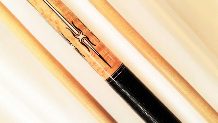 Mike Bender One of a Kind Custom Pool Cue For Sale