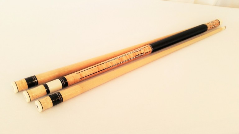 Mike Bender One of a Kind Custom Pool Cue For Sale
