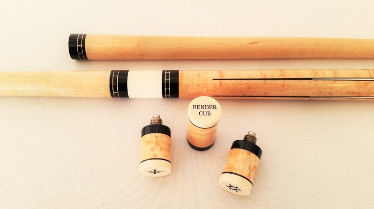 Mike Bender One of a Kind Custom Pool Cue For Sale