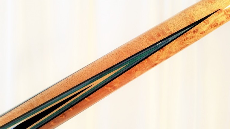 Robert Harris Custom Cue with 2 Shafts & Joint Protectors For Sale