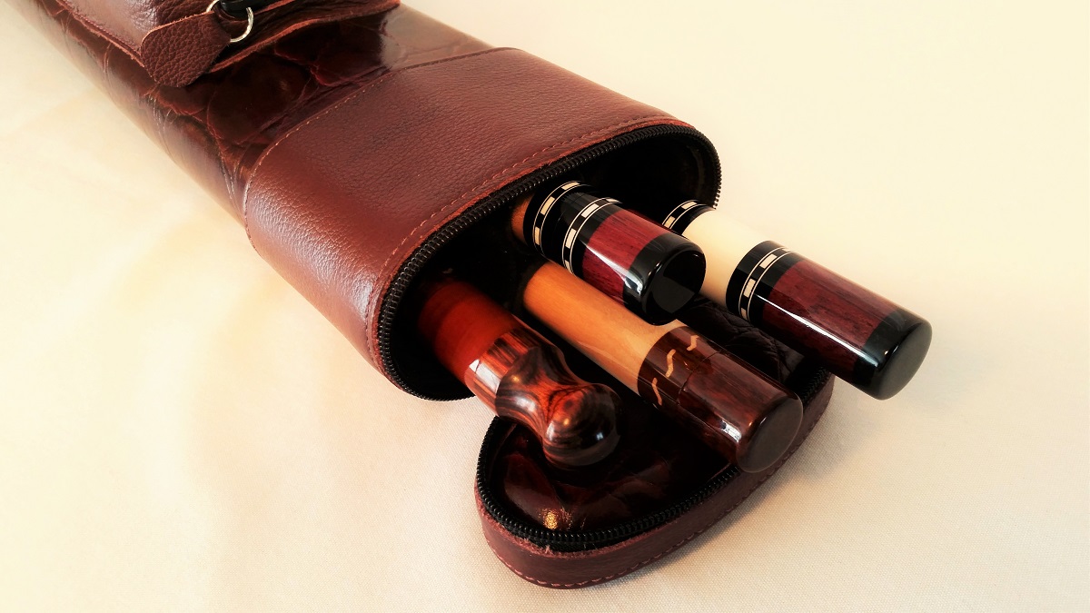 Dan Whitten 2X2 Pool Cue Case For Sale