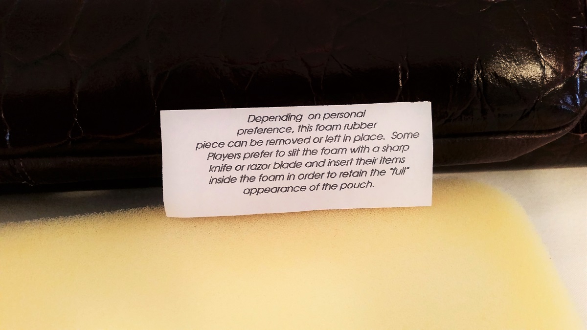 Dan Whitten 2X2 Pool Cue Case For Sale