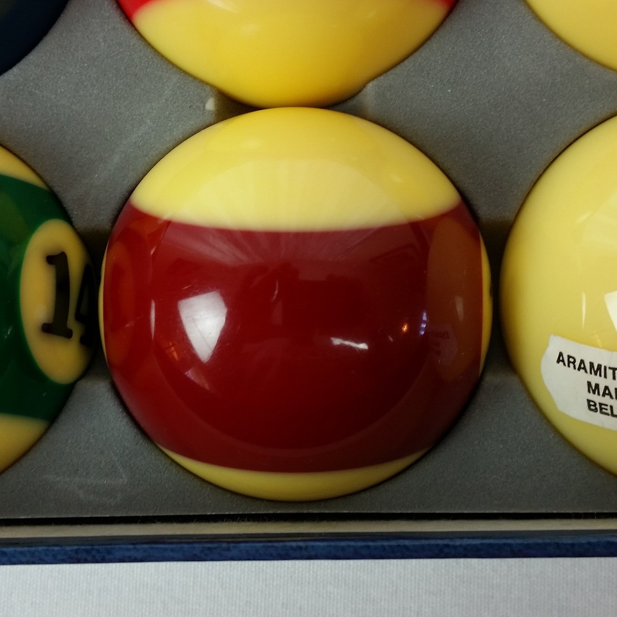 Aramith Super Pro Cup Pool Balls Used For Sale