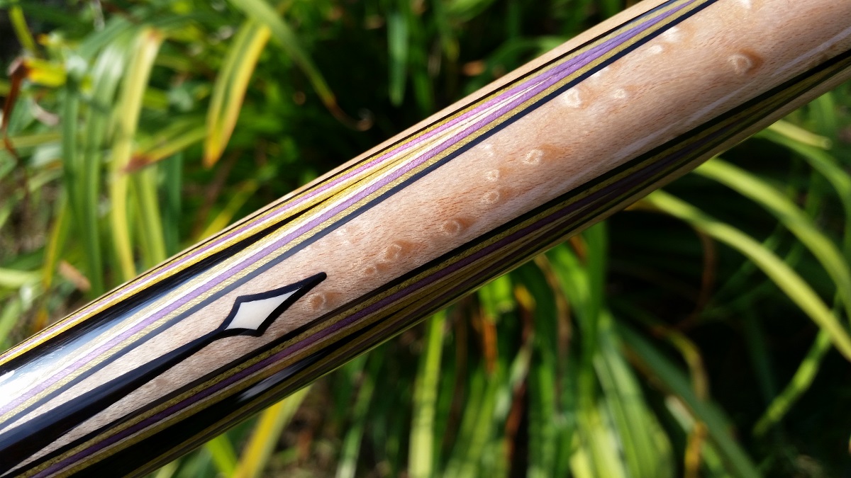 Bob Runde Custom Pool Cue For Sale