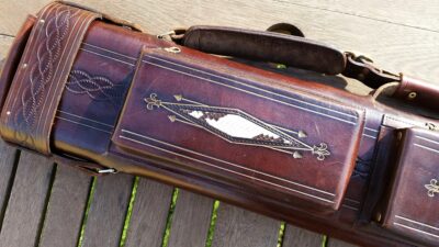 Jack Justis 2x4 Custom Pool Cue Case For Sale