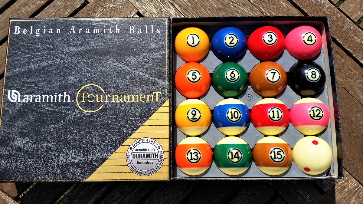Aramith TV Tournament Pool Balls For Sale