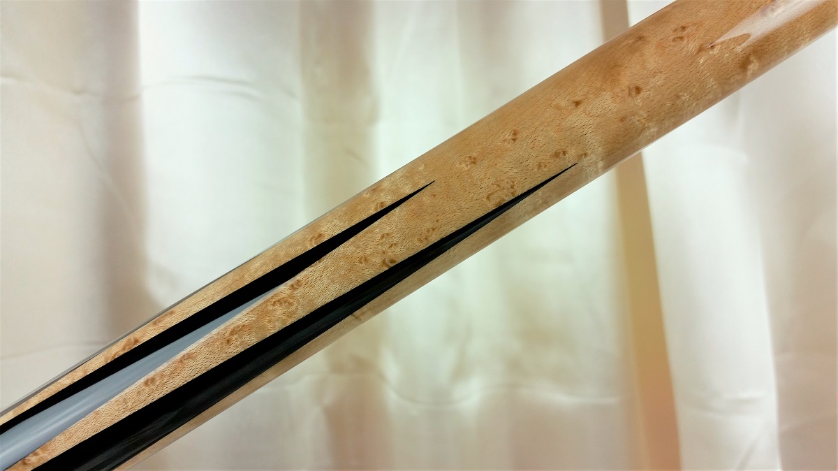 Black Boar Custom Six Point Pool Cue For Sale