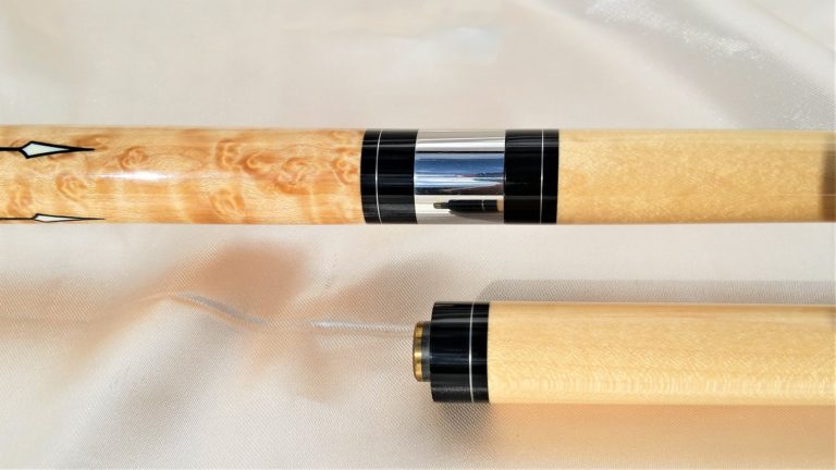 Bill McDaniel 8 Point Custom Cue For Sale