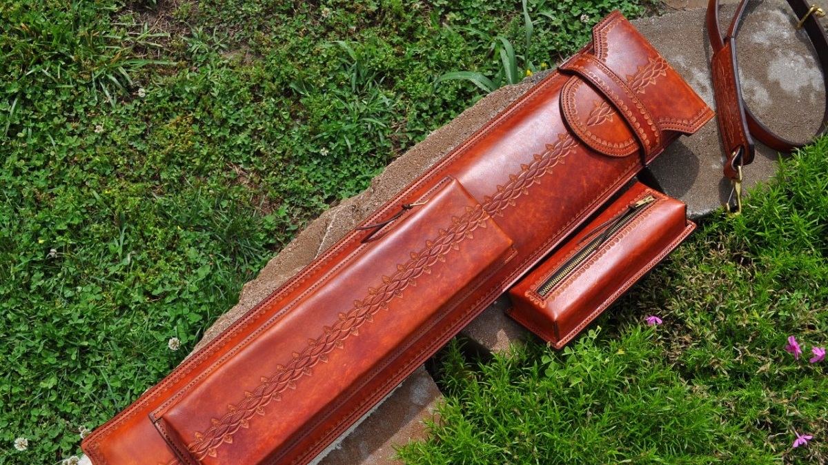Rusty Melton 2x4 Custom Pool Cue Case For Sale